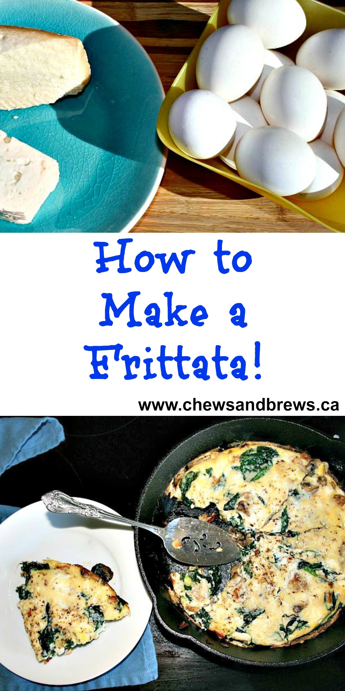 How to Make a Frittata! ~ Chews and Brews