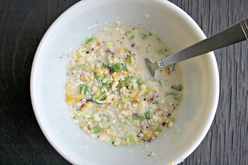 Cheesy Grilled Corn Mini Tarts ~ Chews and Brews