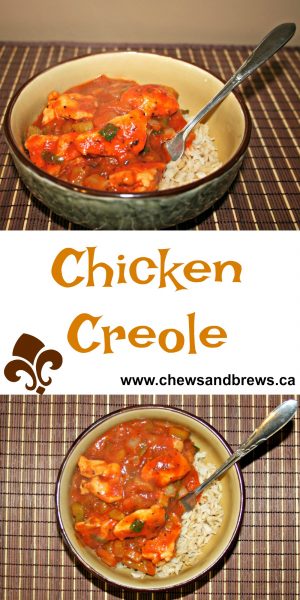 Chicken Creole: Another NOLA Recipe ~ Chews and Brews