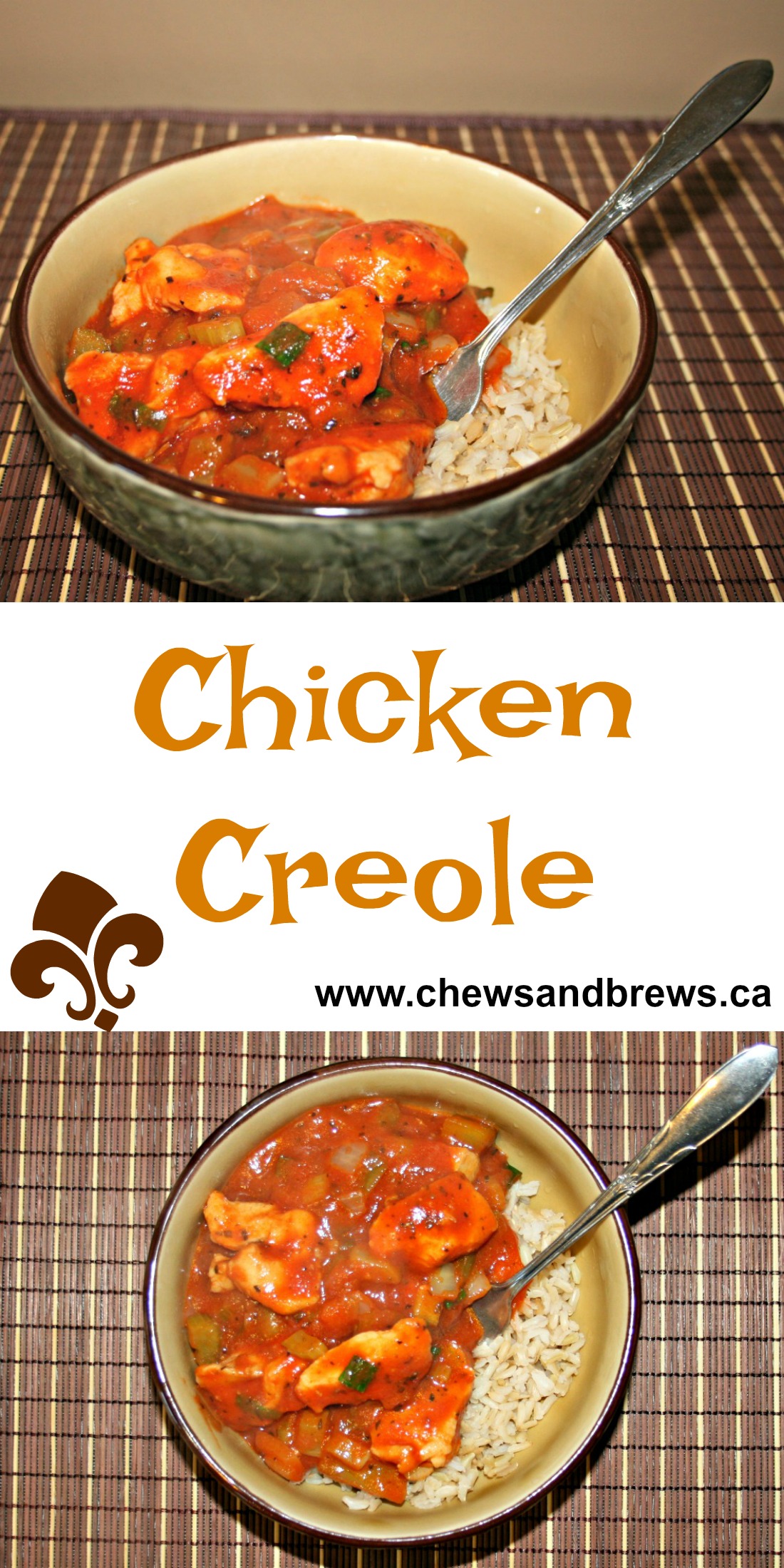 Chicken Creole: Another NOLA Recipe ~ Chews and Brews