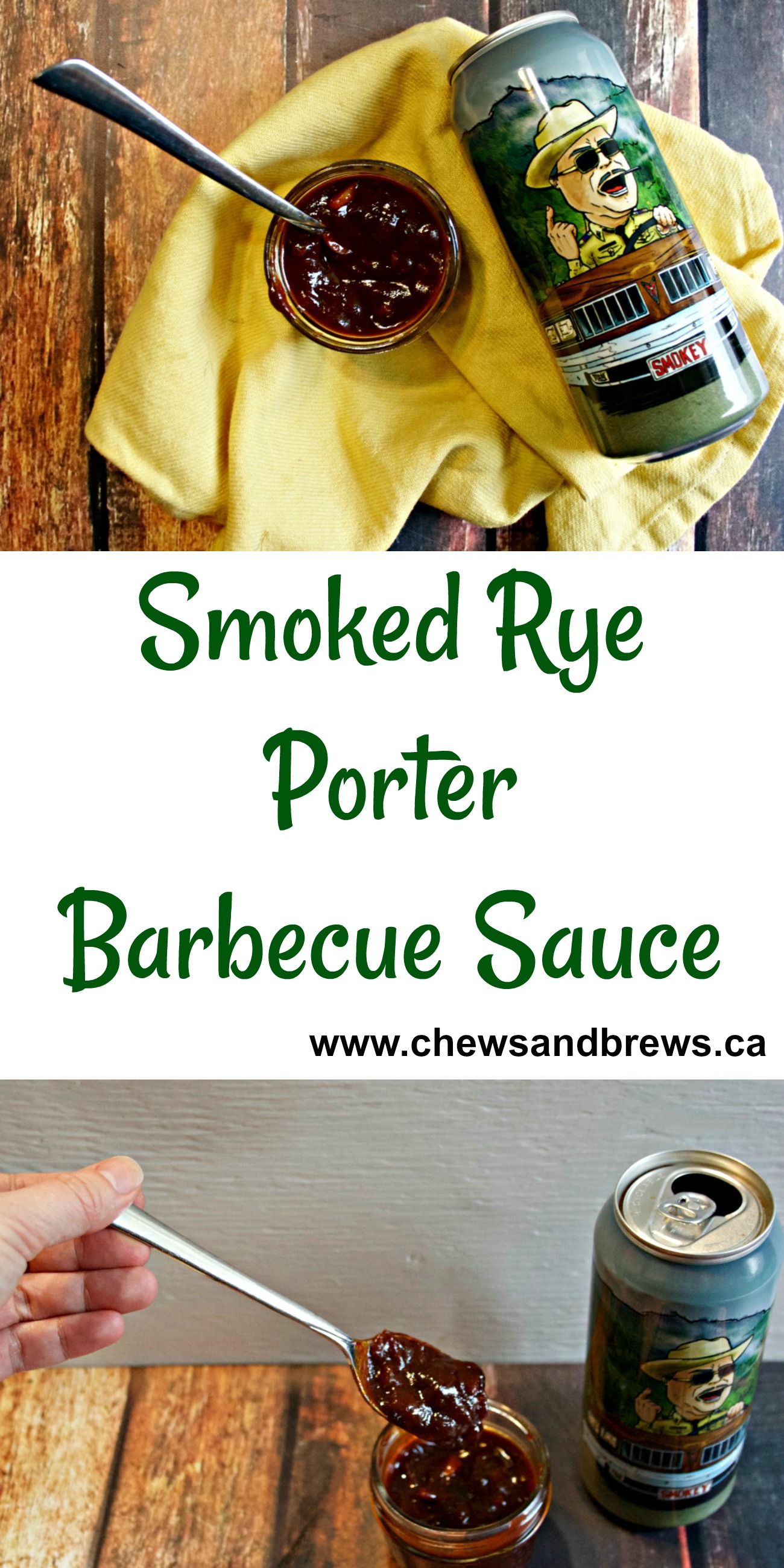 Smoked Rye Porter Barbecue Sauce ~ Chews and Brews