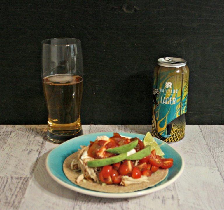 Lager Beer and Pineapple Juice Chicken Tacos ~ Chews and Brews