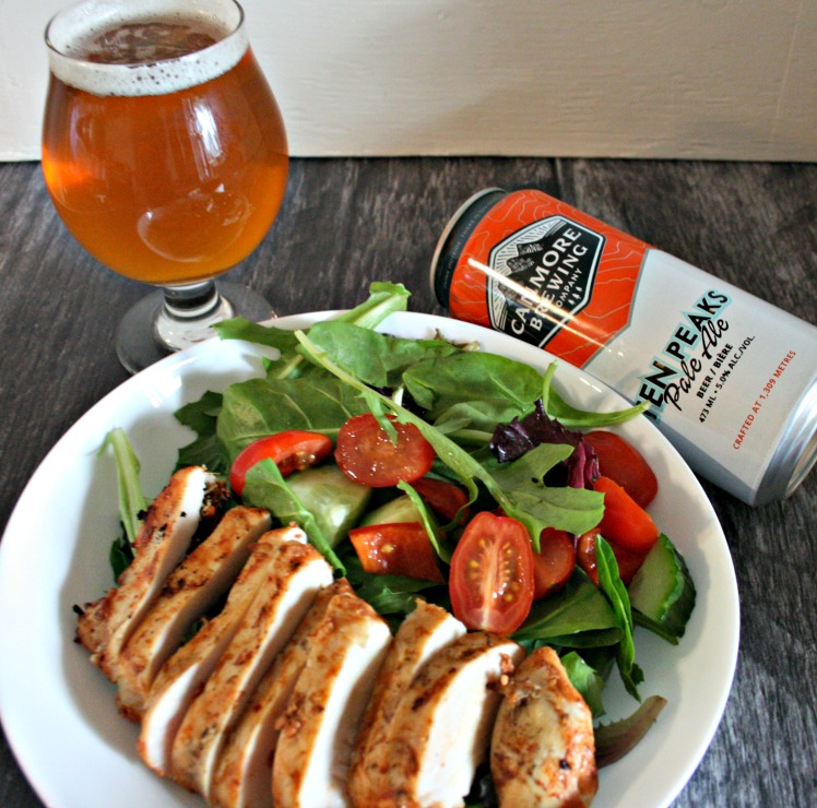 Pale Ale Yogurt Marinated Chicken Breasts ~ Chews and Brews