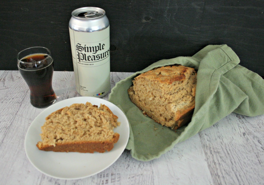 English Mild Beer Bread ~ Chews and Brews