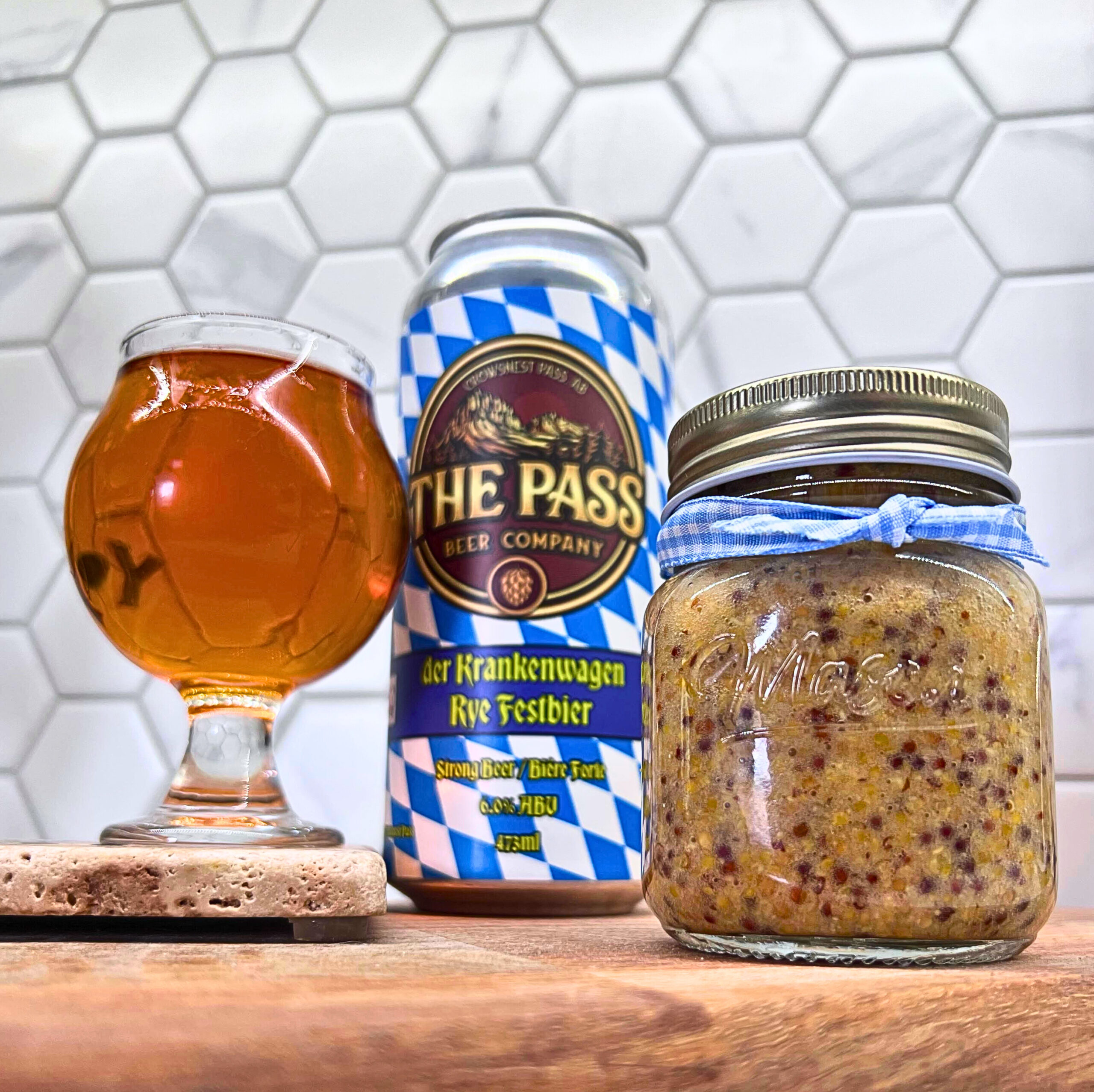 Rye Festbier Mustard | Chews and Brews